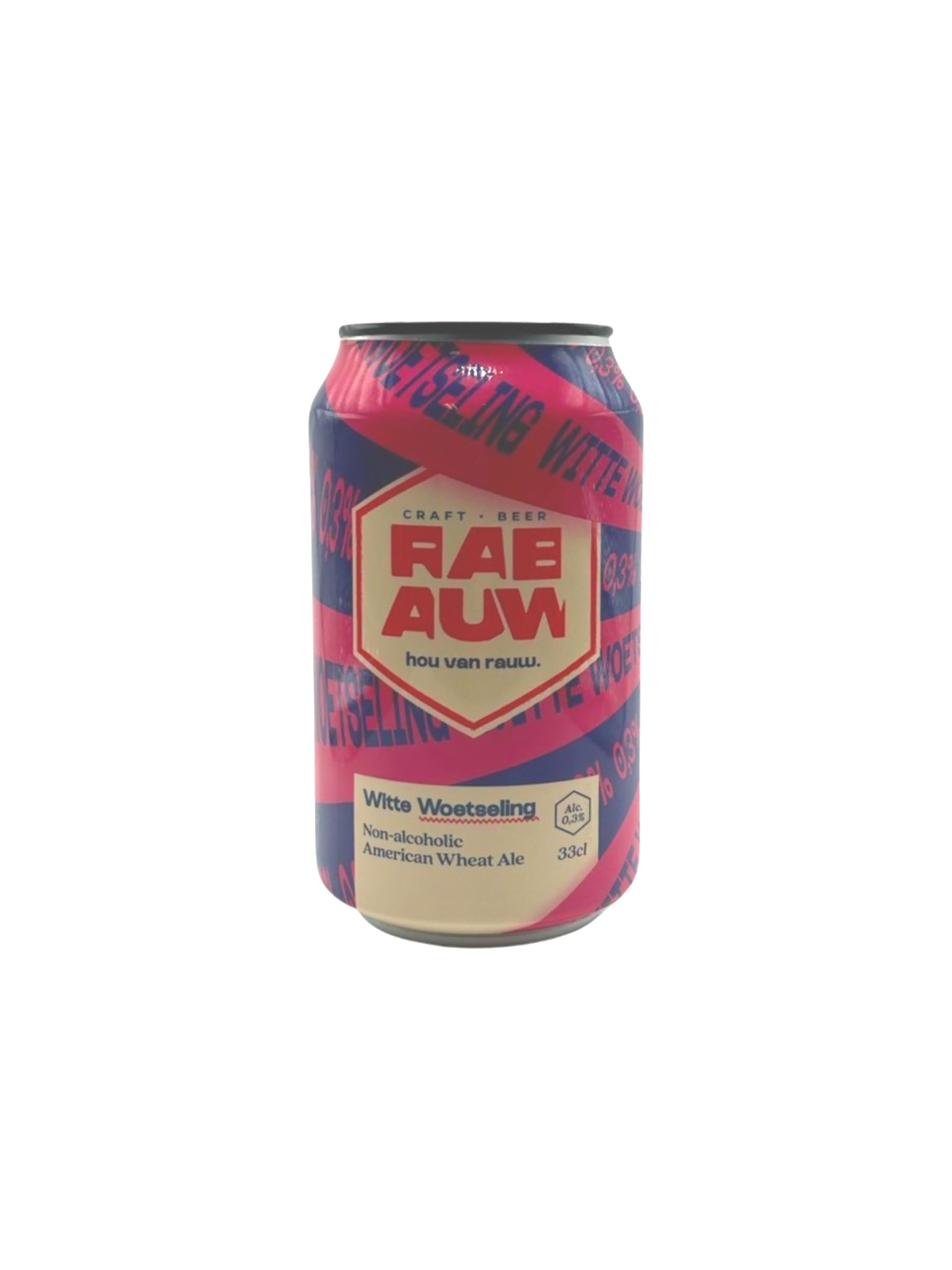 Rabauw – Witte Woesteling - Wheat Ale - Alcoholvrij Bierhuis