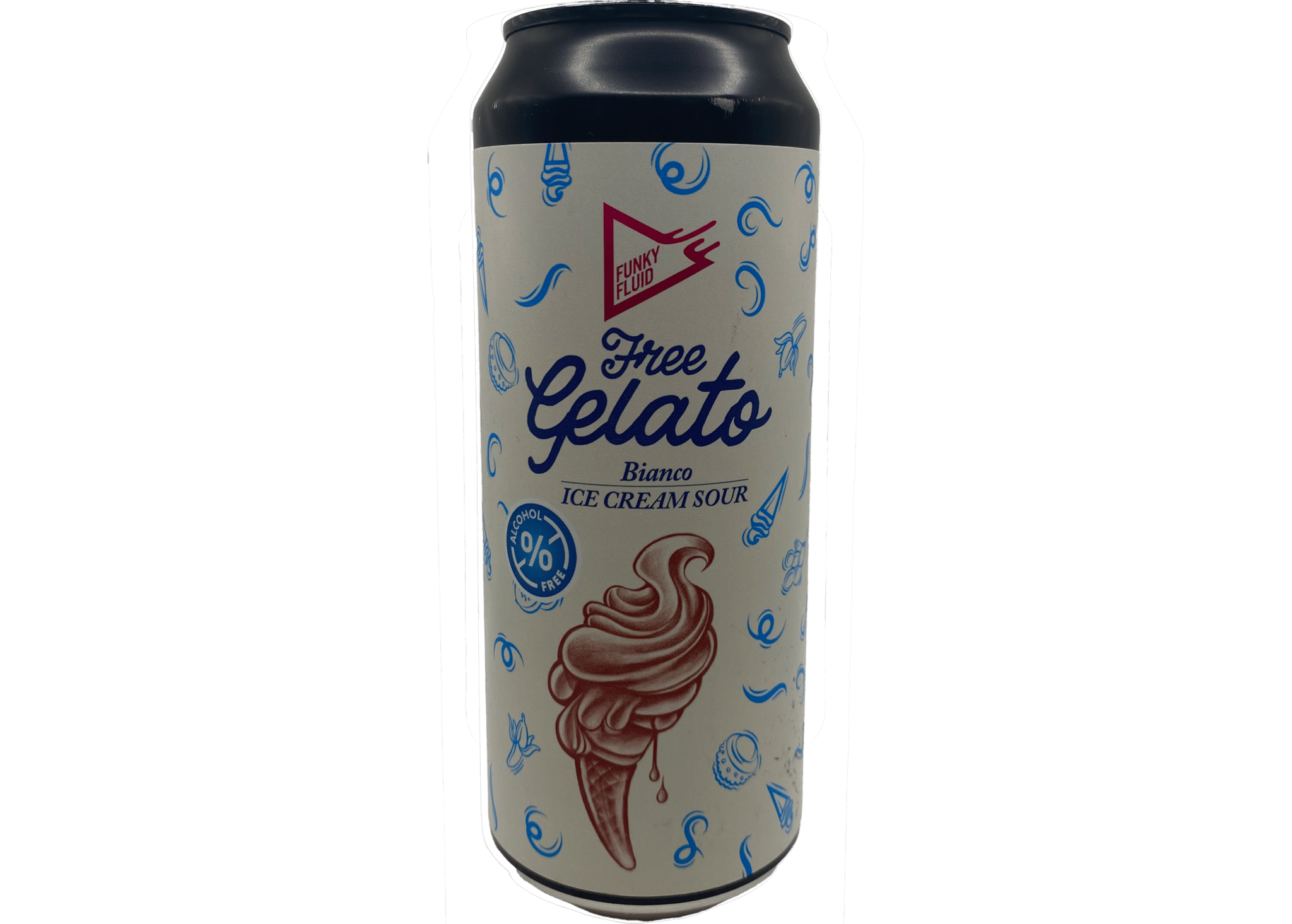 Funky Fluid - Free Gelato - Bianco - Alcoholvrij Bierhuis